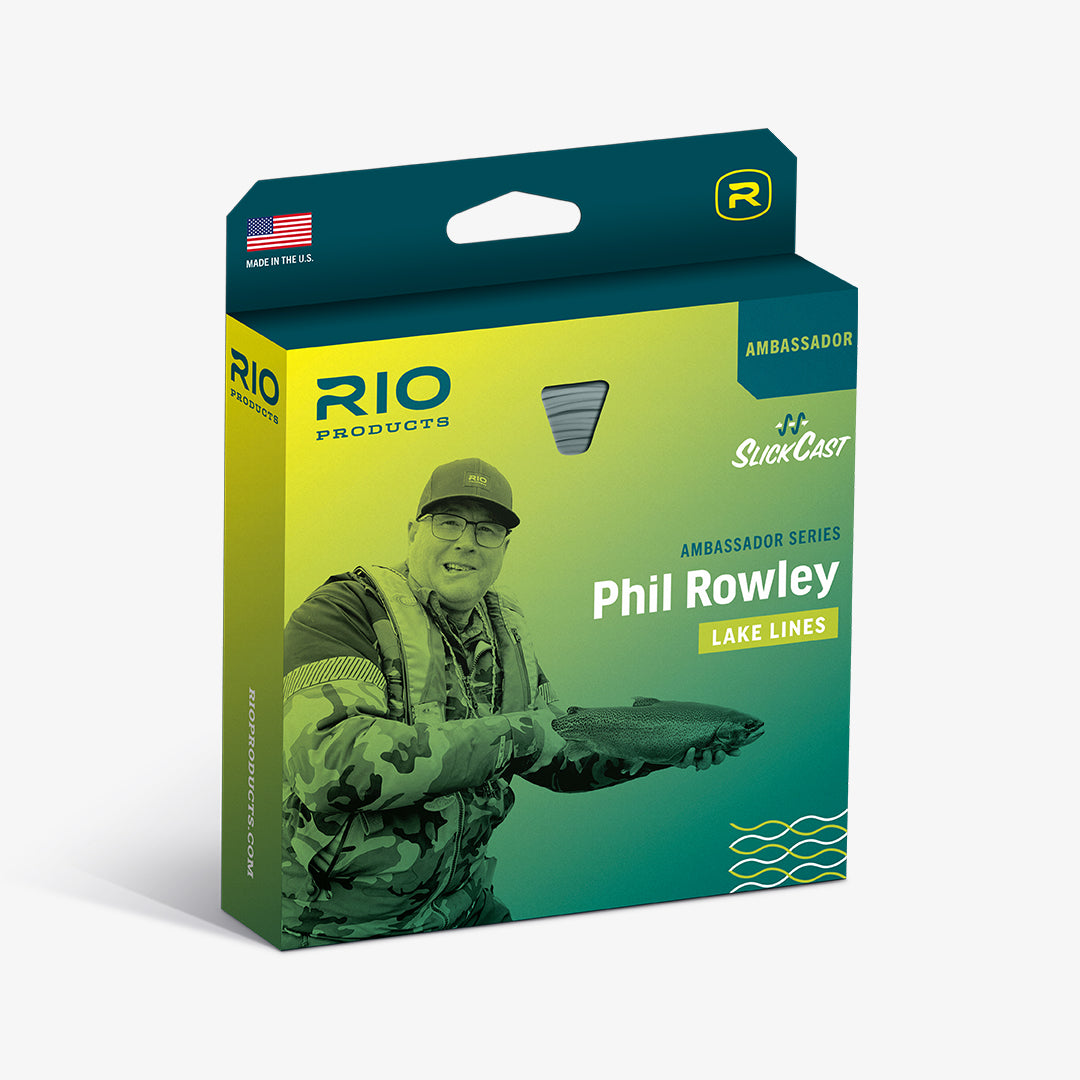 Ambassador Phil Rowley Lake Series Fly Line | RIO Products
