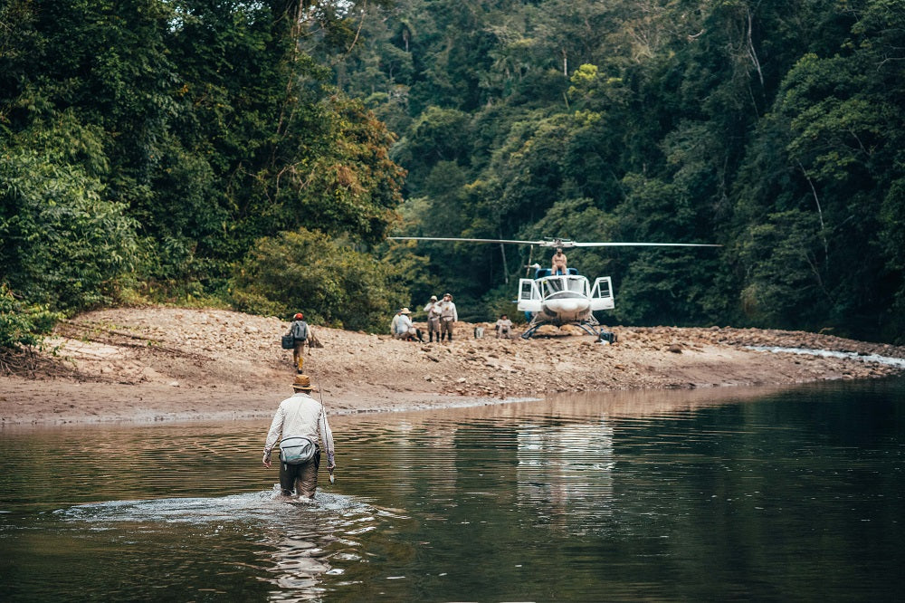 Tsimane Heli Fishing | Fly Water Travel