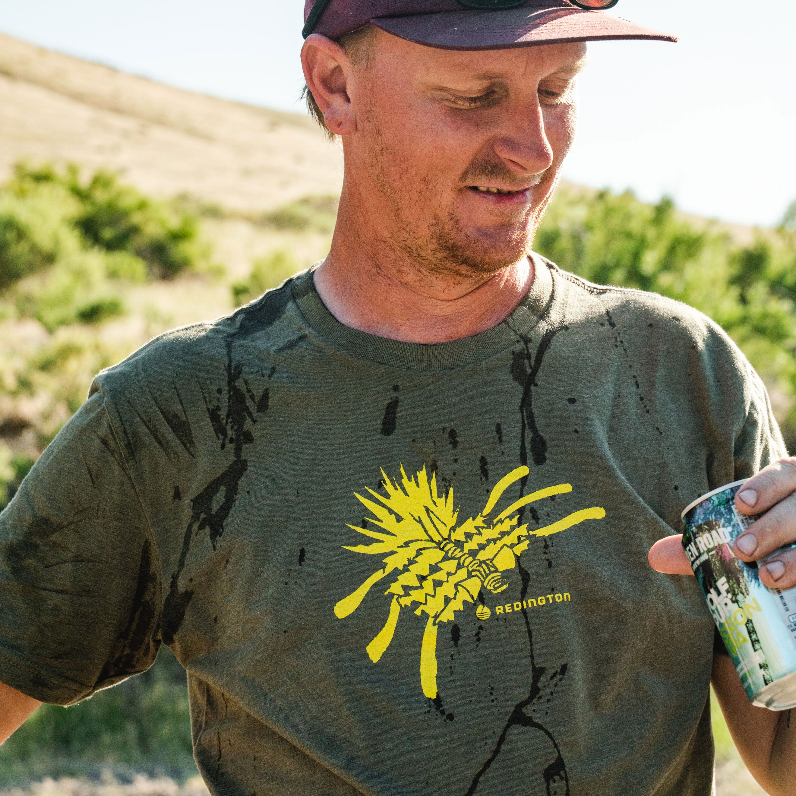 M's CRAB STENCIL TEE | Redington